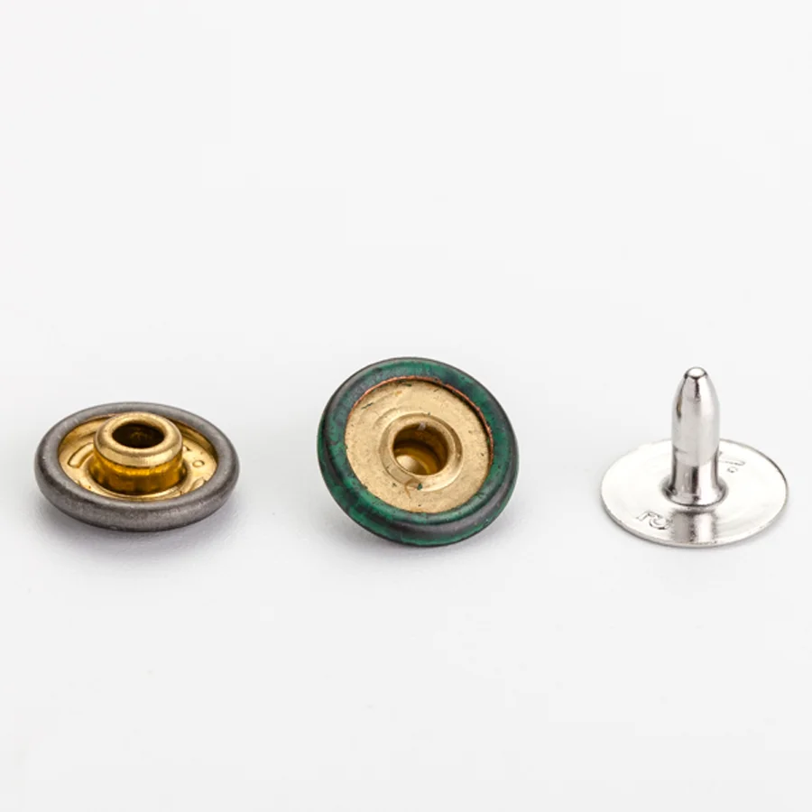 Custom Logo H65 Metal Button Jean Rivet For Women Dresses Denim - Buy ...