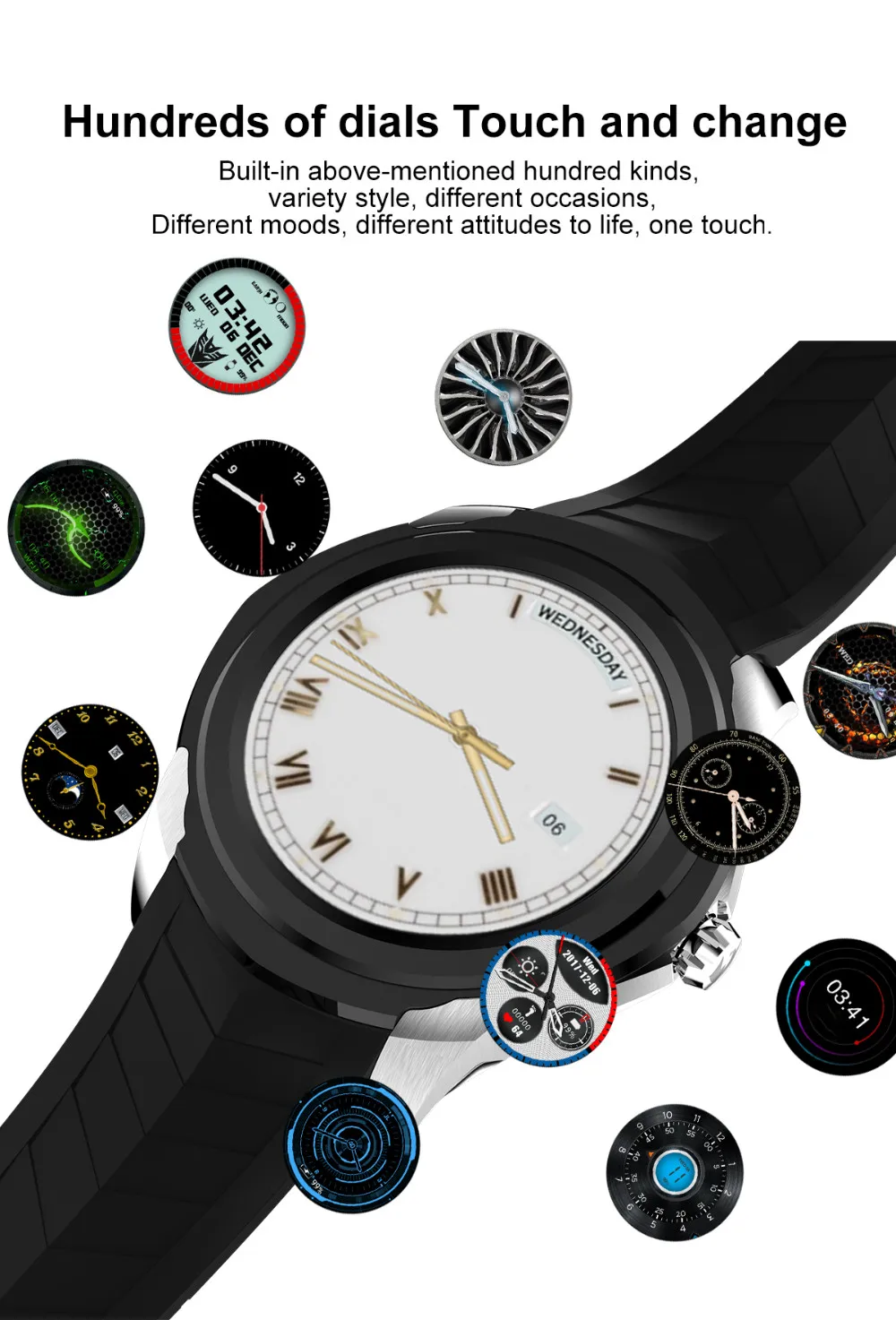 Android Smart Watch Made In China 3g Smart Watch - Buy Android Smart ...