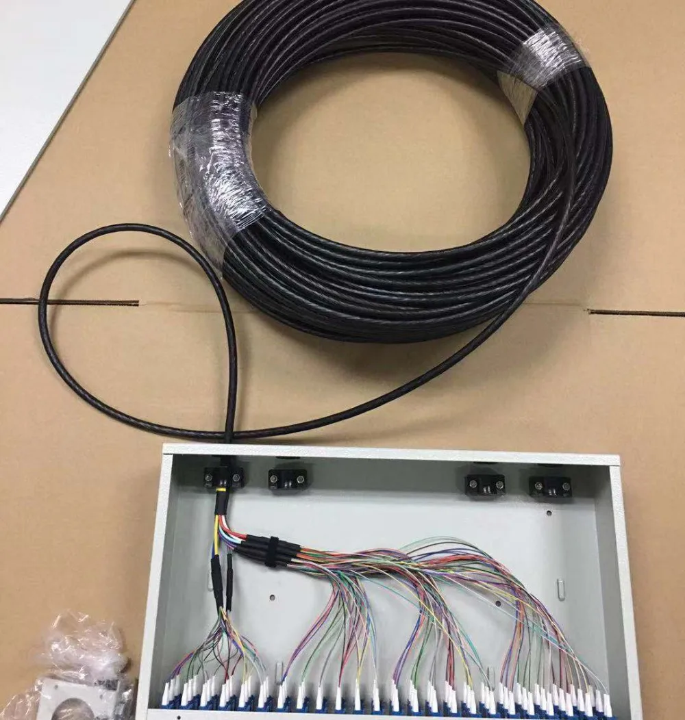 Pre-Terminated Micro Air Blown Fiber Optic Cable with LC Connector ...