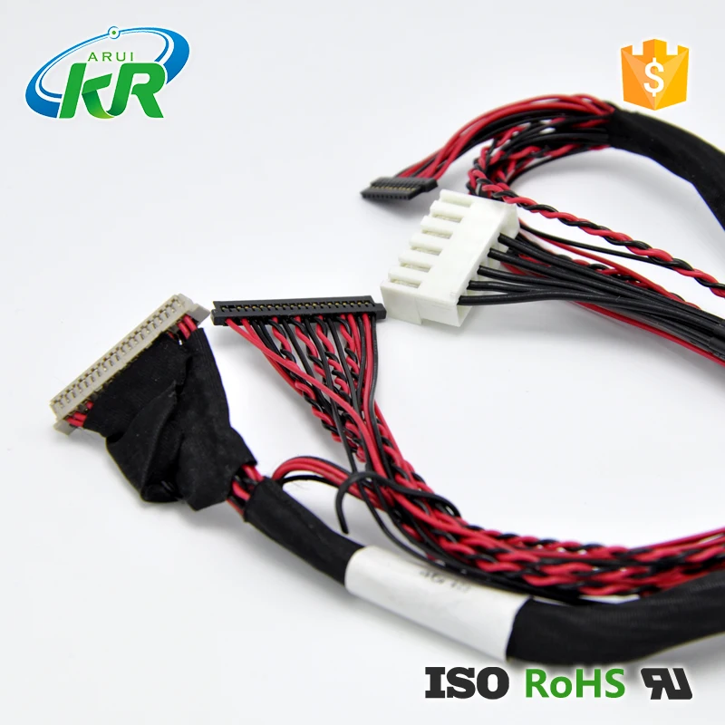 Customs 20pin To 30pin Cables Lcd Lvds Shield Flat Flexible Cable ...