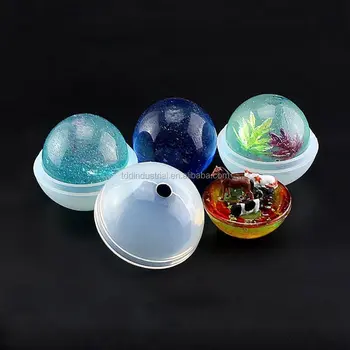 Ball Orb Sphere Paperweight Silicone Mold,For Polymer Clay,Crafting ...