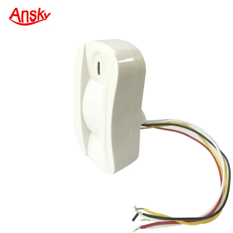 15 Degree 12v Wired Curtain Style Pir Motion Sensor Mini Passive ...