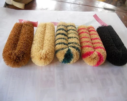Fiber Vegetable Scrubbing Coir Fiber Brush - Buy High Quality Coir ...