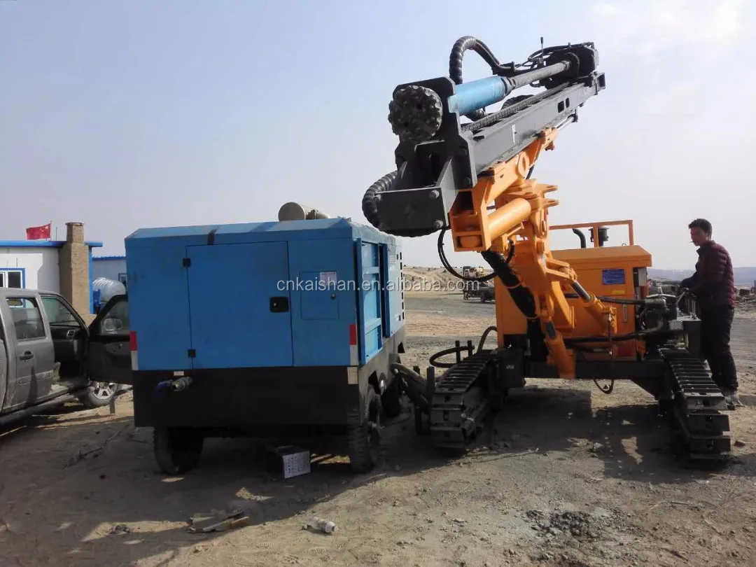 Open Pit Mine Application Down The Hole Blasting Hydraulic Small Rock ...