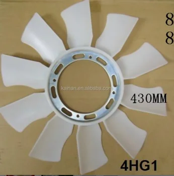 430mm-137-152-10 4hg1 Fan Blades For Isuzu 8-97140-854-1 - Buy 4hg1 Fan ...