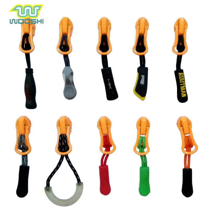 Zipper Factory Wholesale Soft Plastic Zipper Puller For Fashion Leisure ...