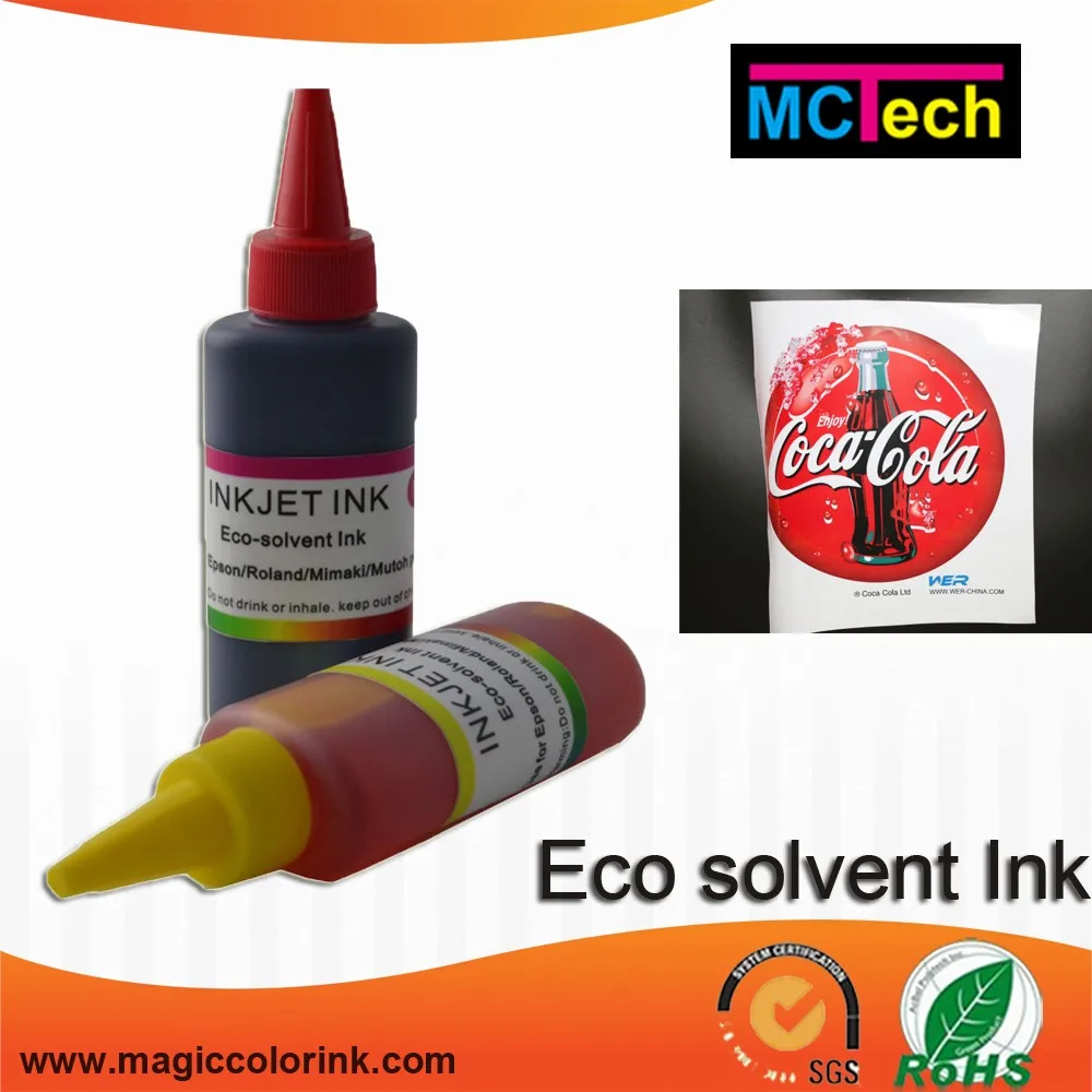 Inkjet Printer Oil Based Eco Solvent Pigment Ink For Epson Dx4 Dx5 Dx7 ...