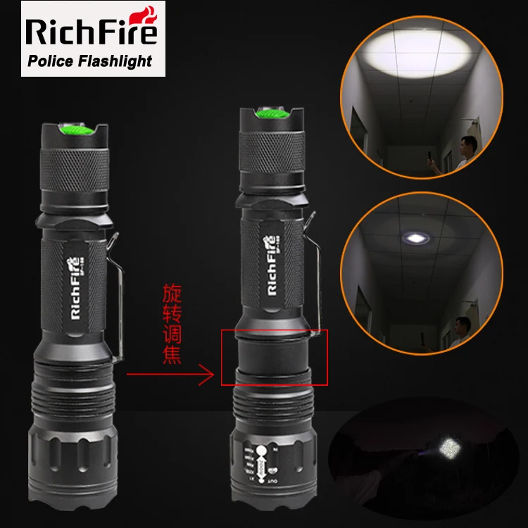 Ip67 Ip Rating Rechargeable Flashlight Flashlight Type Led Flashlight ...