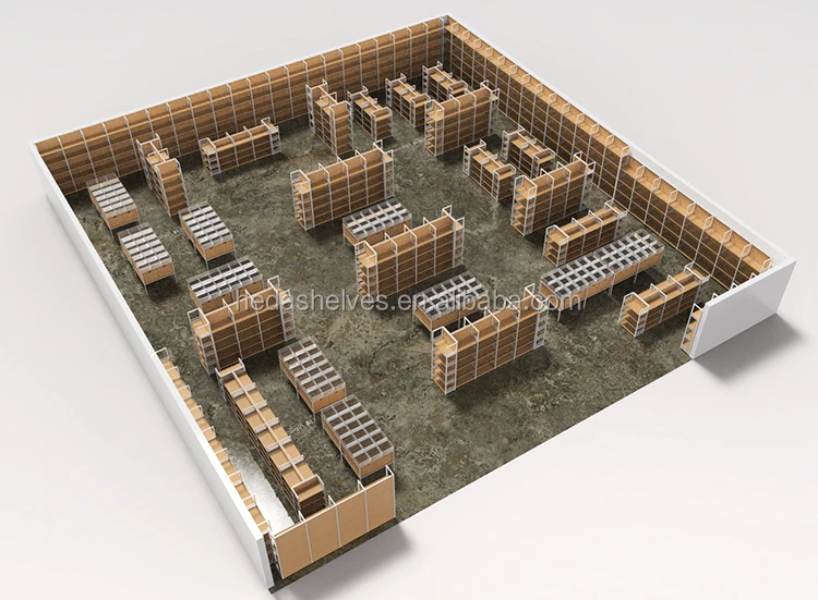 Popular Wooden And Metal Daiso Display Stand Miniso Display Rack Store ...