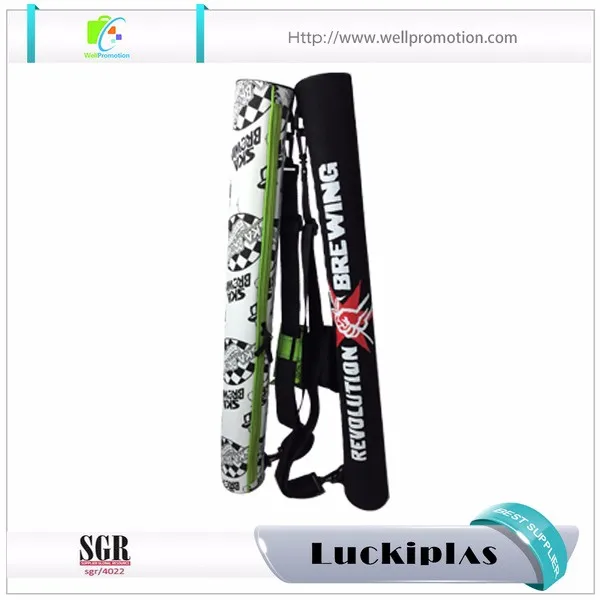 6-pack Insulated Tube Cooler,Single Strap Beer Can Sling Cooler ...
