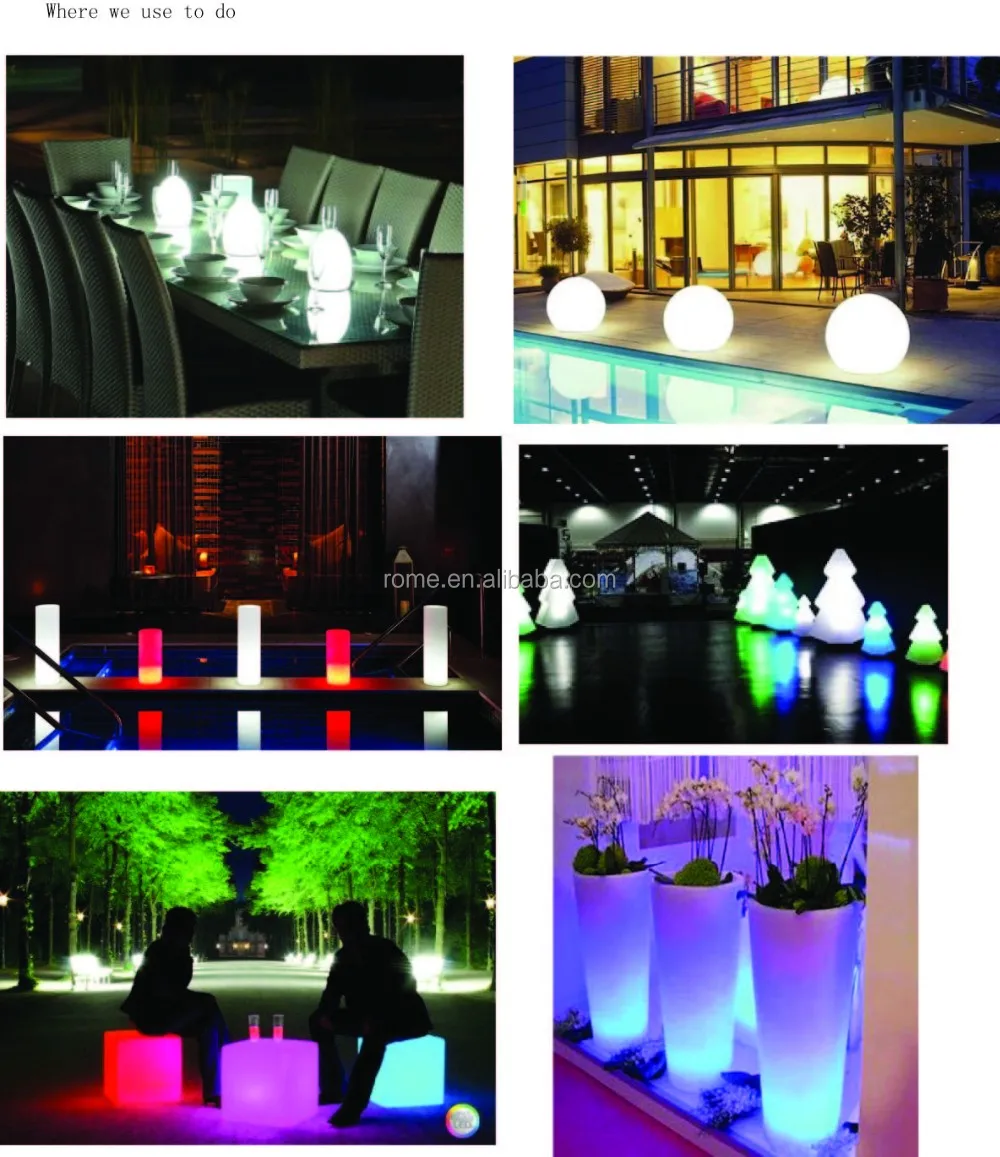 bar High Table and Chair/outdoor Led Furniture/tall Cocktail Table ...