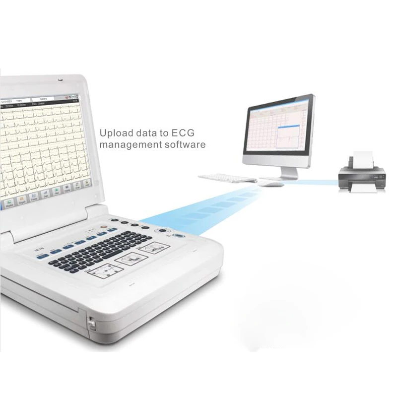 Biocare Ie 15 Digital 15 Channel Ecg Medical Diagnostic Digital 15 ...