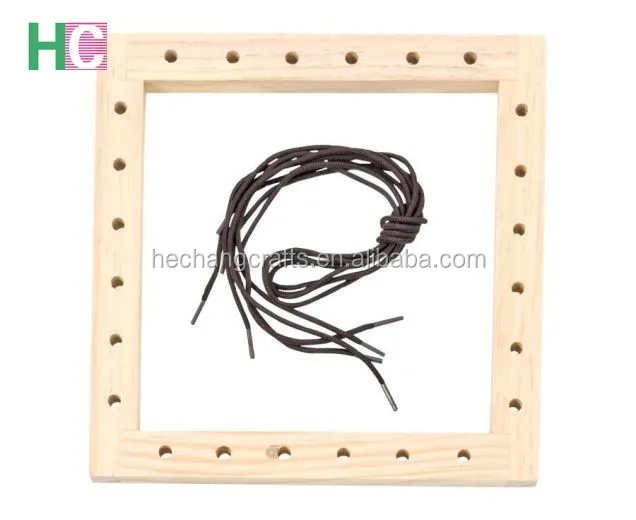 2017 New Design Wooden Threading Frame With Cord - Buy Unfinished Wood ...