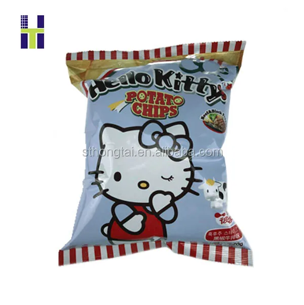 Custom Printed Potato Chips Plastic Packaging Bag