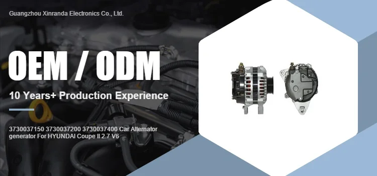 3730037150 3730037200 3730037400 Car Alternator Generator For Hyundai ...