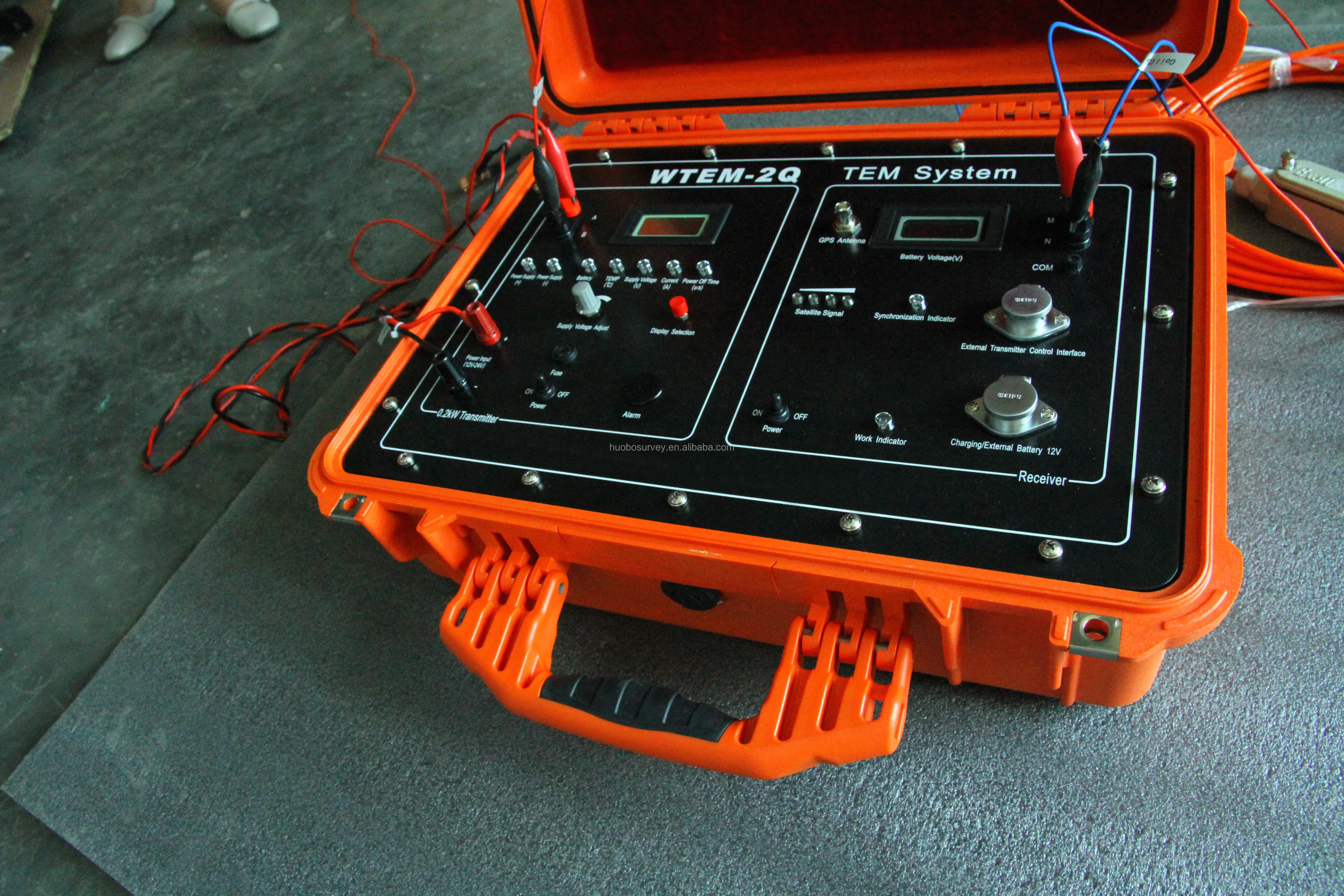 Geophysical Transient Electromagnetic Surveying Equipment