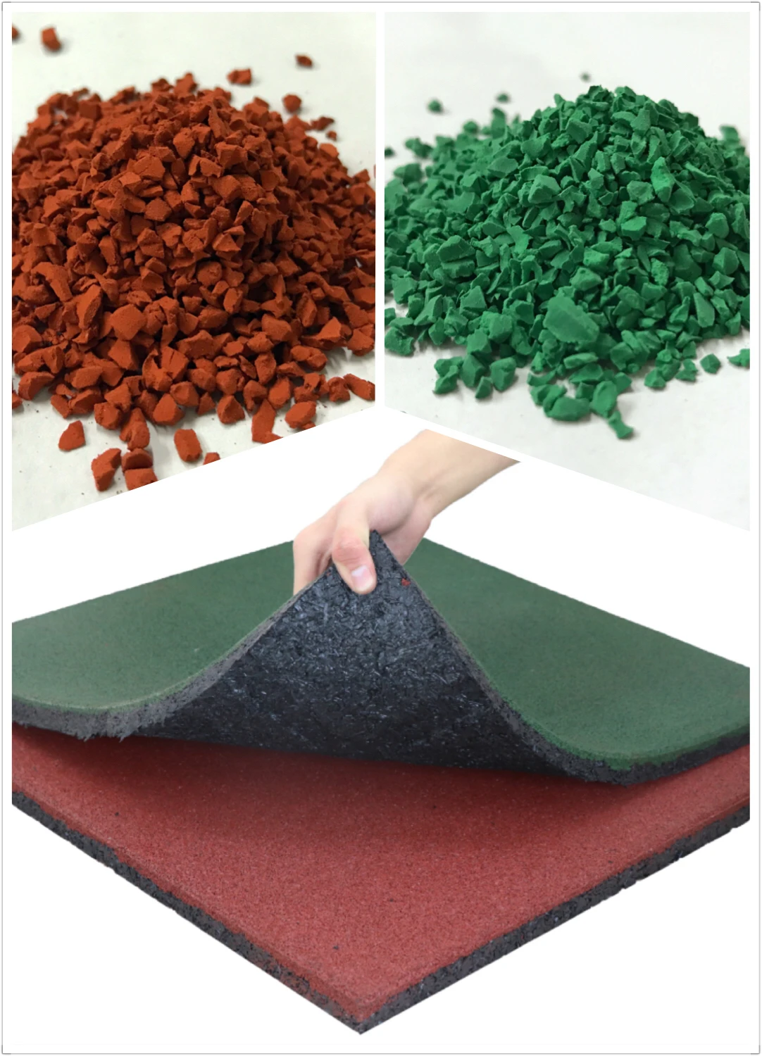 Colorful Epdm Granules&environment-friendly Raw Material&epdm Rubber ...
