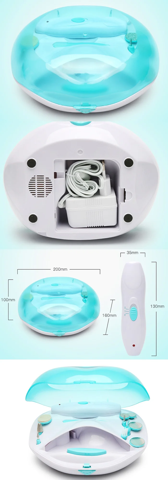 Rechargeable Beauty And Personal Care Hand Spa Tools For Manicure Set ...