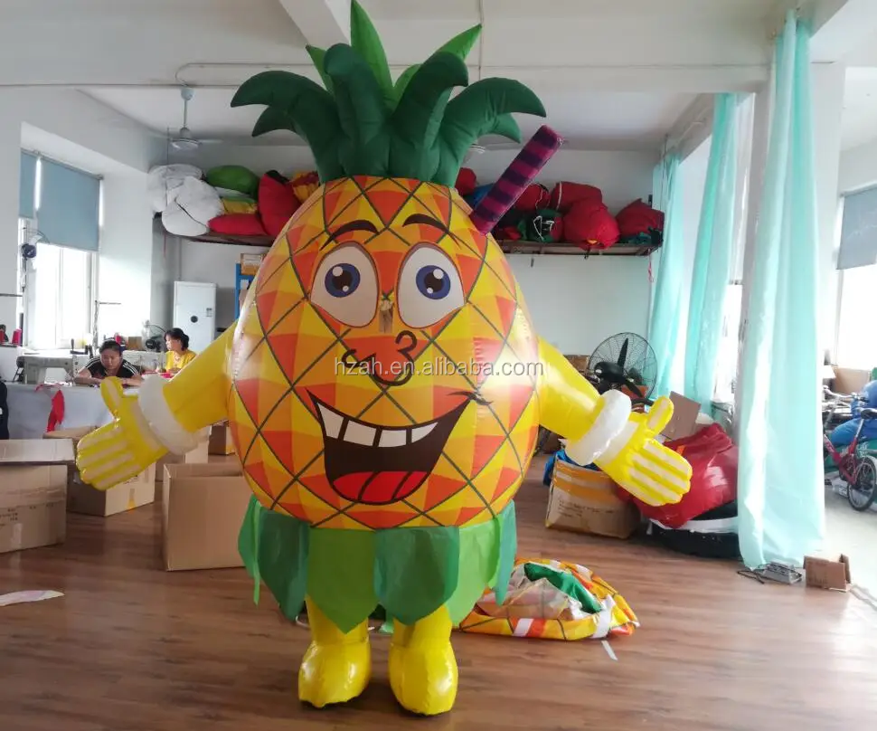 Customized Fat Inflatable Pineapple Costume For Advertising - Buy ...