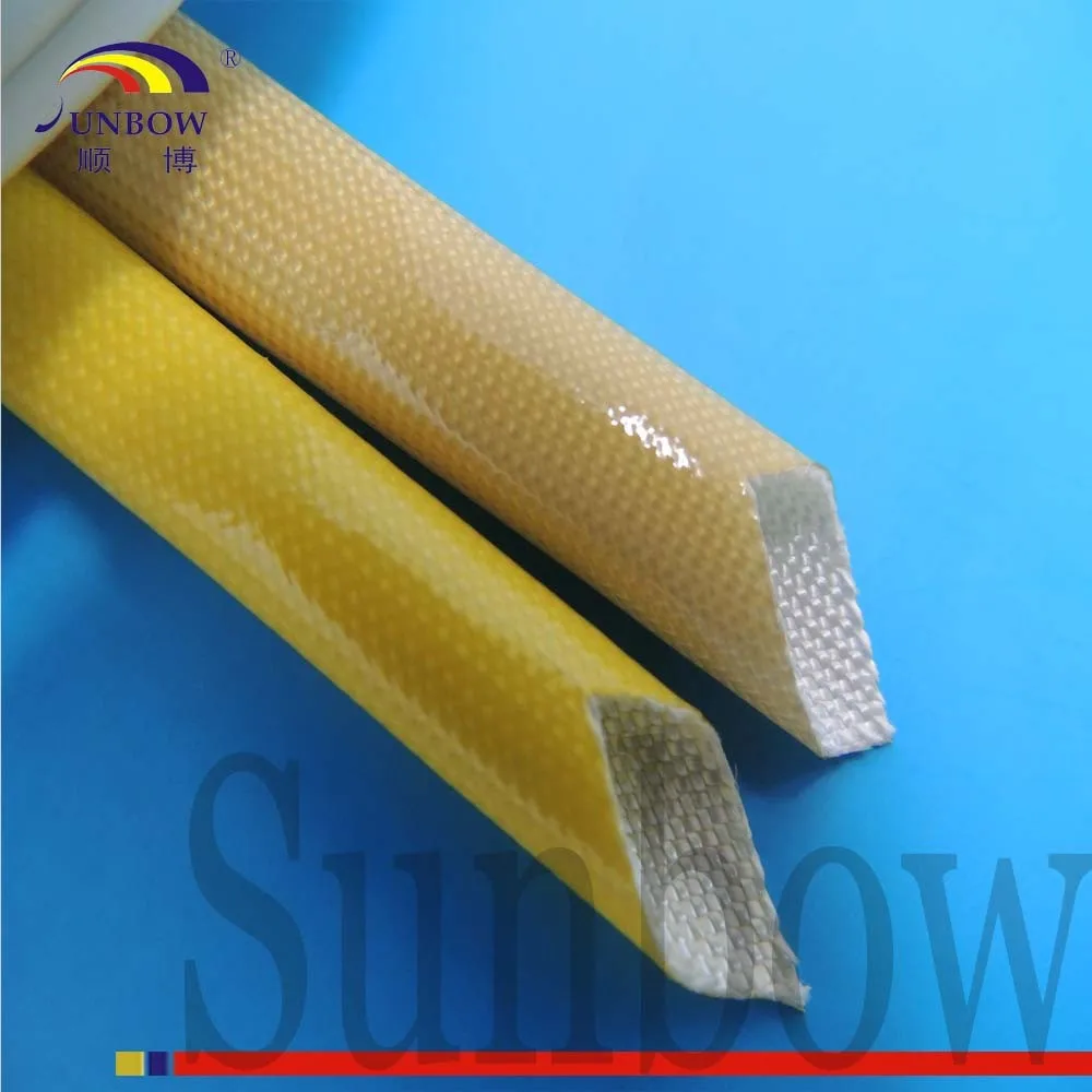 Class F Insulation Fiberglass Insulating Sleeving With Polyurethane ...