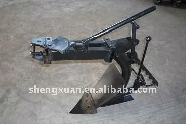 Double Side Single Plough for Hand Walking Tractor - New