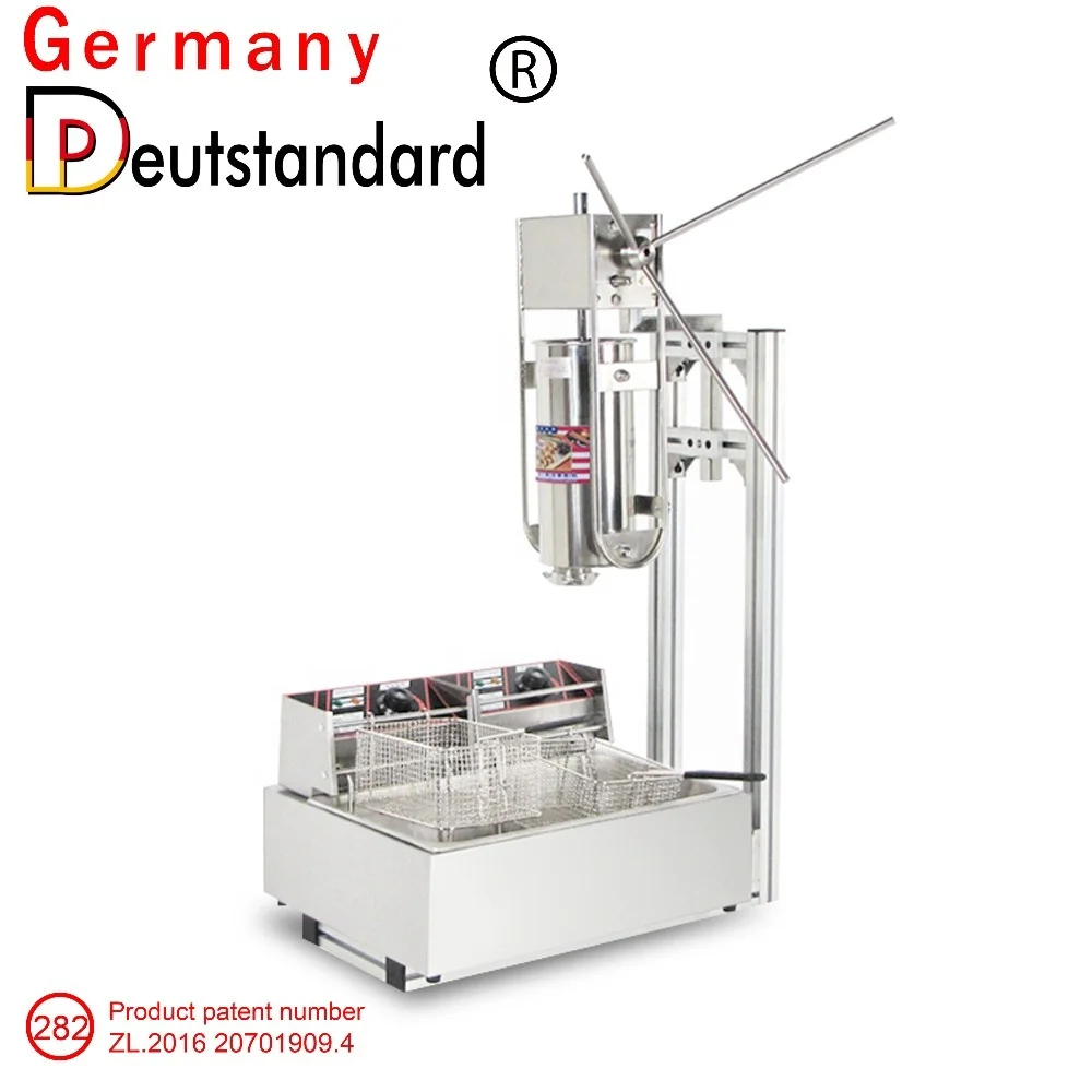 Commercial Churros Machines 5 Liters Spanish Churros Machine With 6l ...