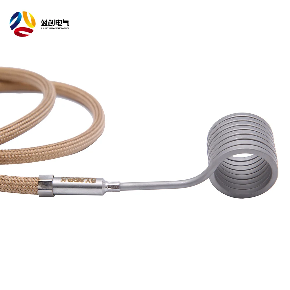 220v 2kw Stainless Steel Resistance Air Electric Spring Heating Element ...