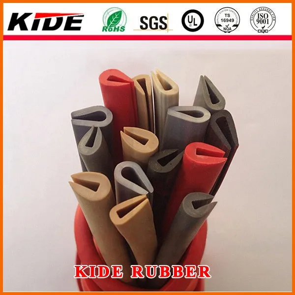 L-shaped Epdm Dense Rubber Seal With A Height Of 1.125" And A Width Of ...