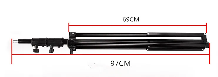 Studio Photography Equipment 2.8meter Flexible Light Stand With 1/4 ...