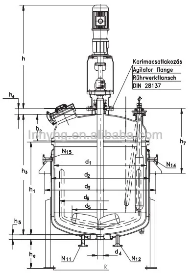 Glass Lined Coating Reactor - Buy Hydrothermal Synthesis Reactor,Lab ...