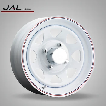 Sunraysia 8-spoke Custom White Steel Wheels 4x114.3 Offset Rims - Buy ...