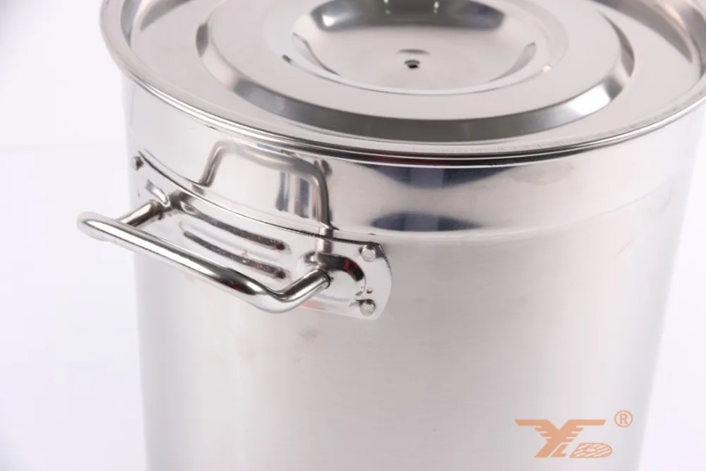 150 L Stainless Steel 201 Stock Pot With Lid - Buy Stock Pot,150l Stock ...