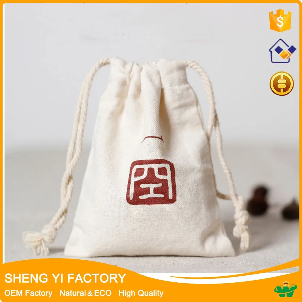 high quality oem custom canvas drawstring bag promotional gift - 动态图库网
