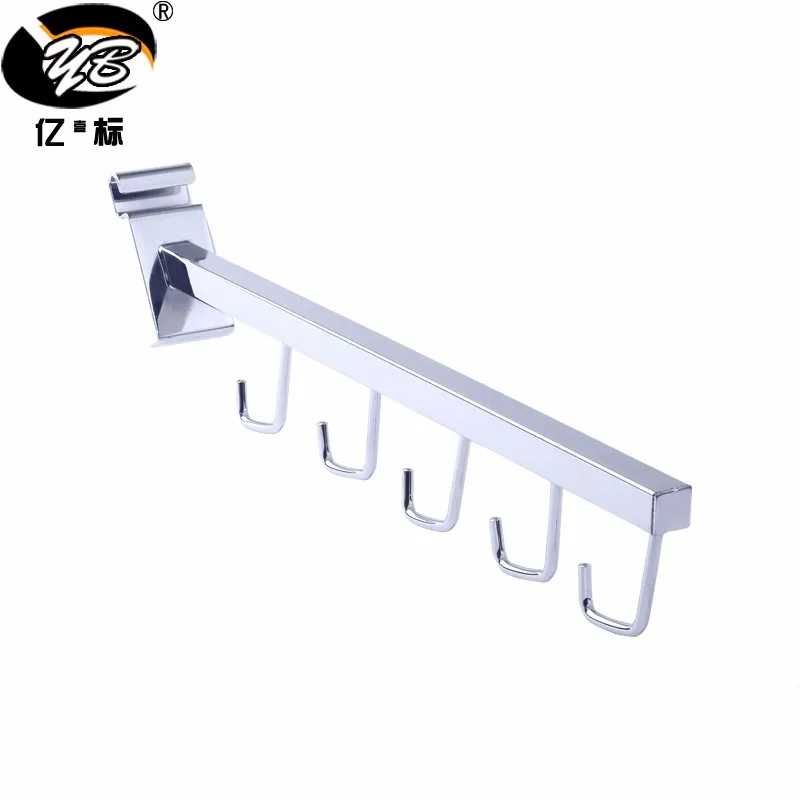 Square Pipe Wire Mesh Hooks - Versatile Display Solutions