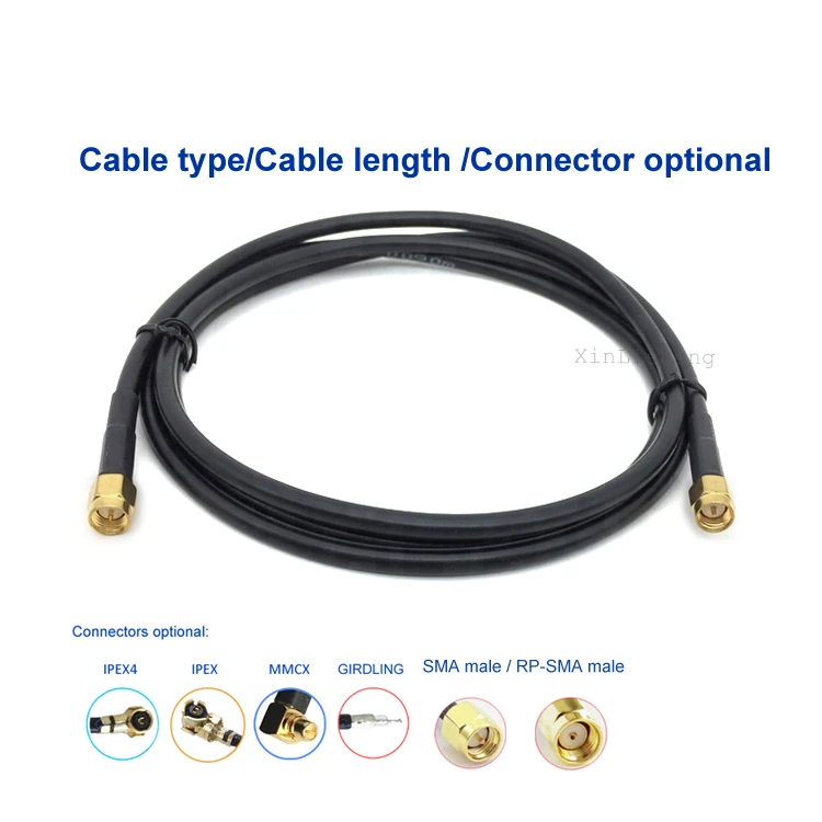 Low Loss Coaxial Cables - RG178, RG316, RG58 Options