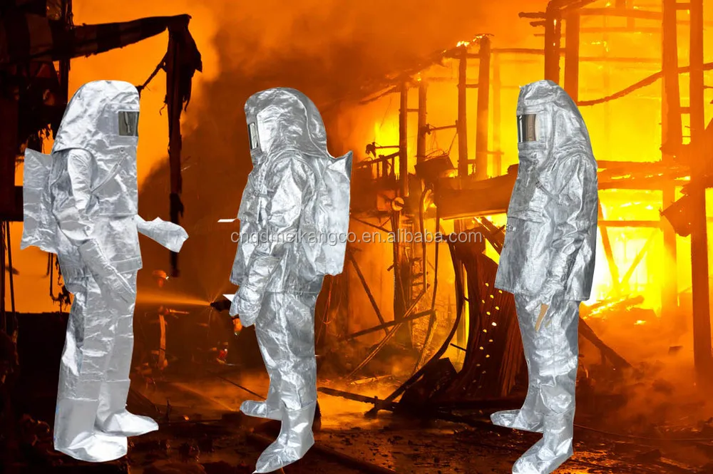 Aluminized Fire Approach Suit - Buy Aluminized Fire Rescue Suit ...