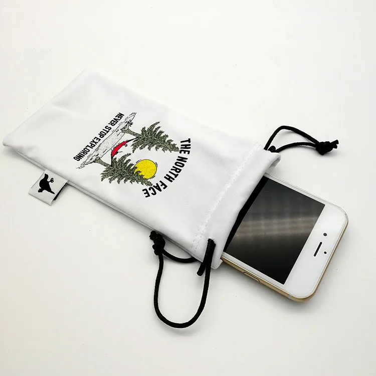 Eyeglass Soft Drawstring Microfiber Cloth Pouch /sunglasses Bag/sun ...