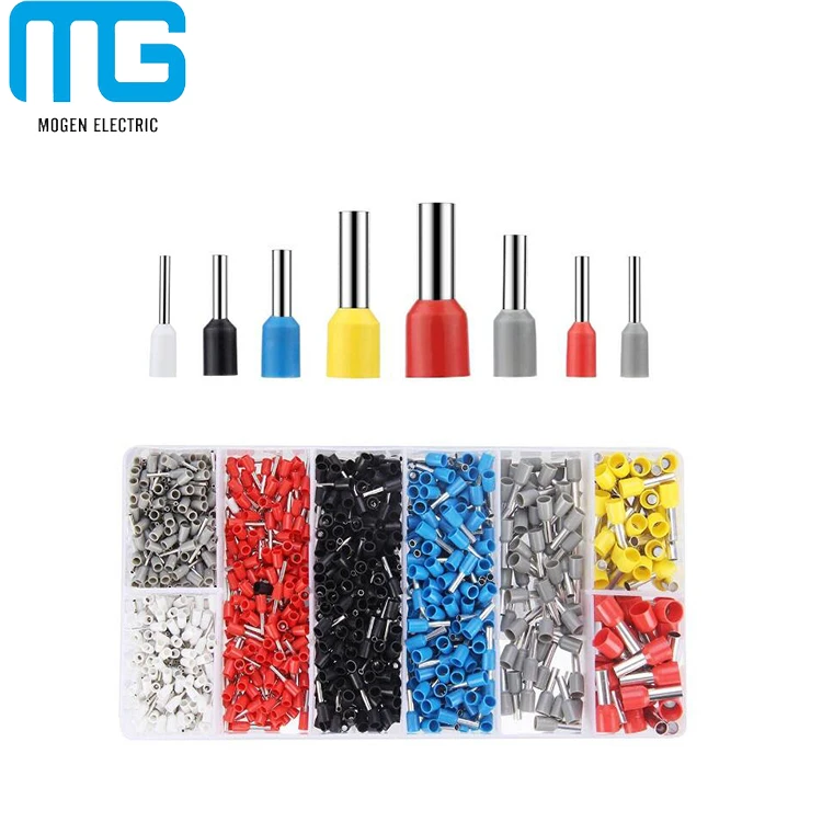 Tinned Copper Insulated Crimp Pin Terminal Ring Spade