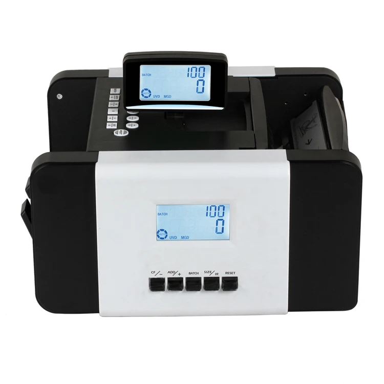 Double Lcd Display Money Counter Dms-1280t Uv/mg/mt/ir/size Detection ...