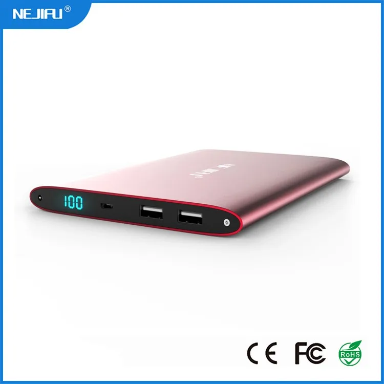 Hot Selling Slim 20000mah Portable Power Bank With Flashlight For Aigo ...