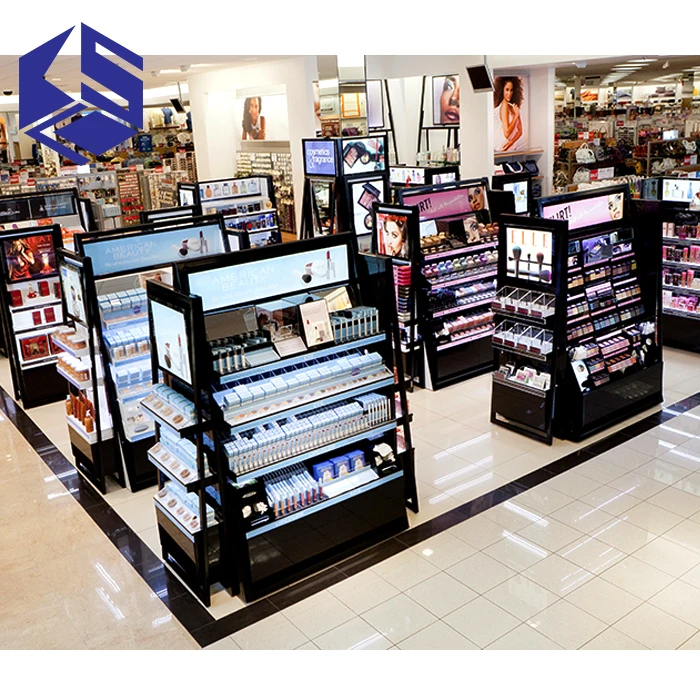 KSL Commercial Modern Cosmetics Display Counter Design