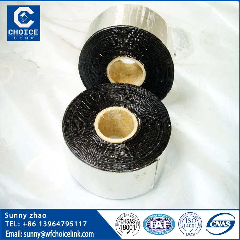 Self Adhesive Bitumen Waterproof Tape/marine Tape/hatch Cover Tape ...
