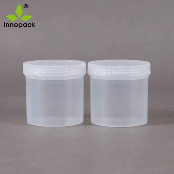 Screw Cap Container 500ml/ 1L pp Jars for Pharmaceutical, Cosmetics and ...