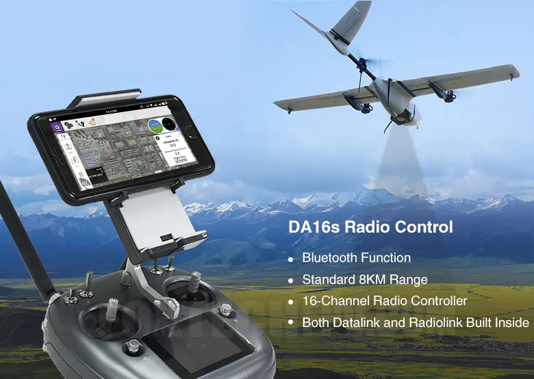 Foxtech Nimbus V2 Vtol Long Range Uav Vtol Fixed Wing Uav For Mapping ...