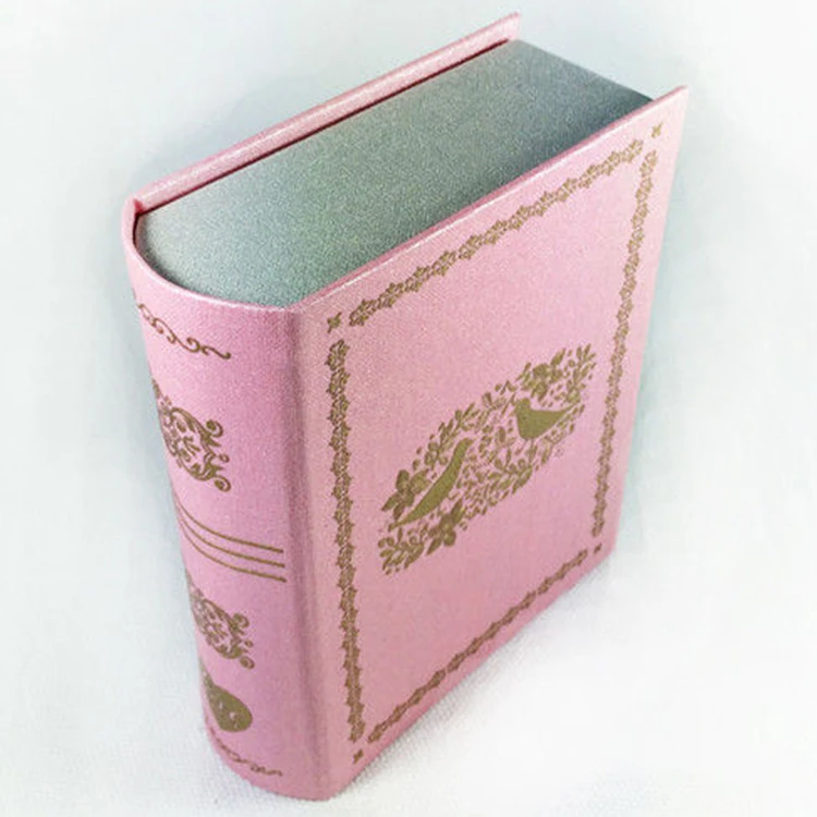 Personalized Paper Storage Cardboard Book Shaped Box