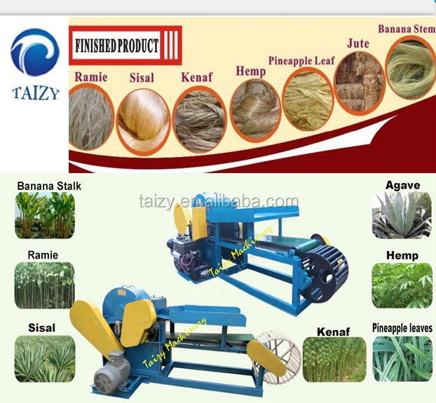 Sisal Jute Hemp Flax Processing Machine /jute Peeling Machine /jute ...