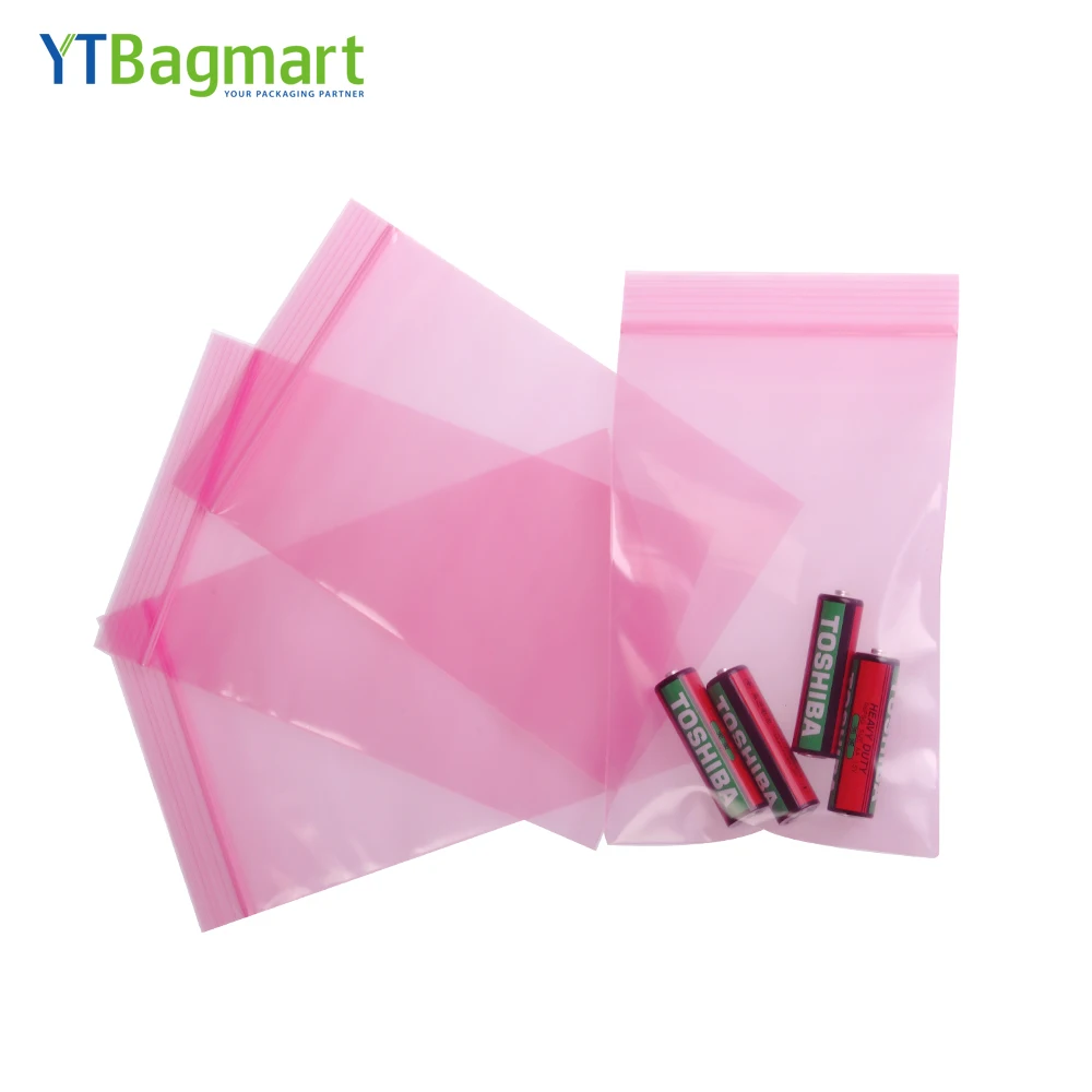 Bagmart Industrial Use Thick Blue Green Poly Self Closing Ziplock ...
