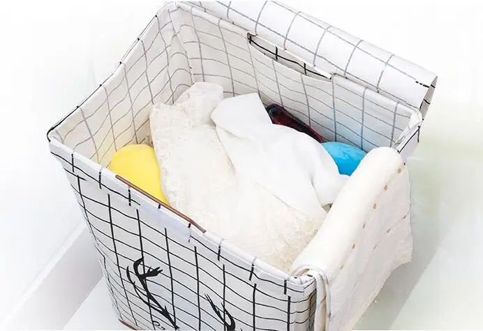 15'' Tall Heavy Duty X-Frame Collapsible Laundry Hamper