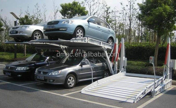 Custom 2 Level Car Lift Parking System /stack Parker/ Mechanical ...