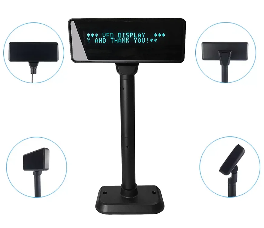 Vfd220 Vfd202 Usb Vfd Pole Customer Display - Buy Pole Customer Display ...